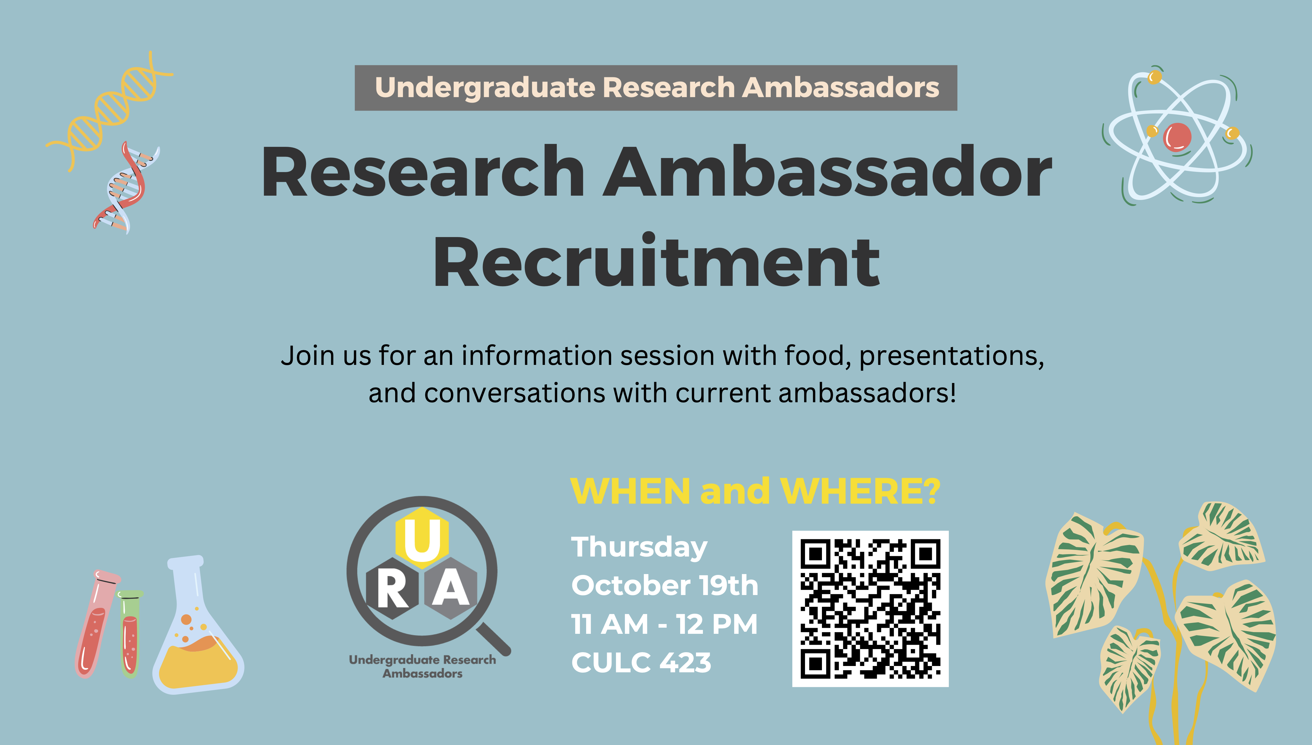 Undergraduate Research Ambassador Events | Undergraduate Research ...
